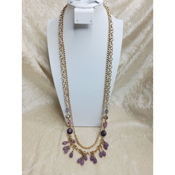 Charming Charlie | Jewelry | Vintage Charming Charlie Gold Tone Double ...